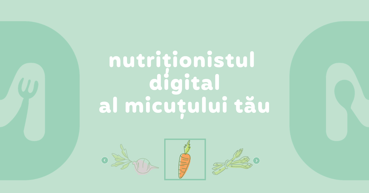 Mooshee App - Nutriționistul digital al micuțului tău